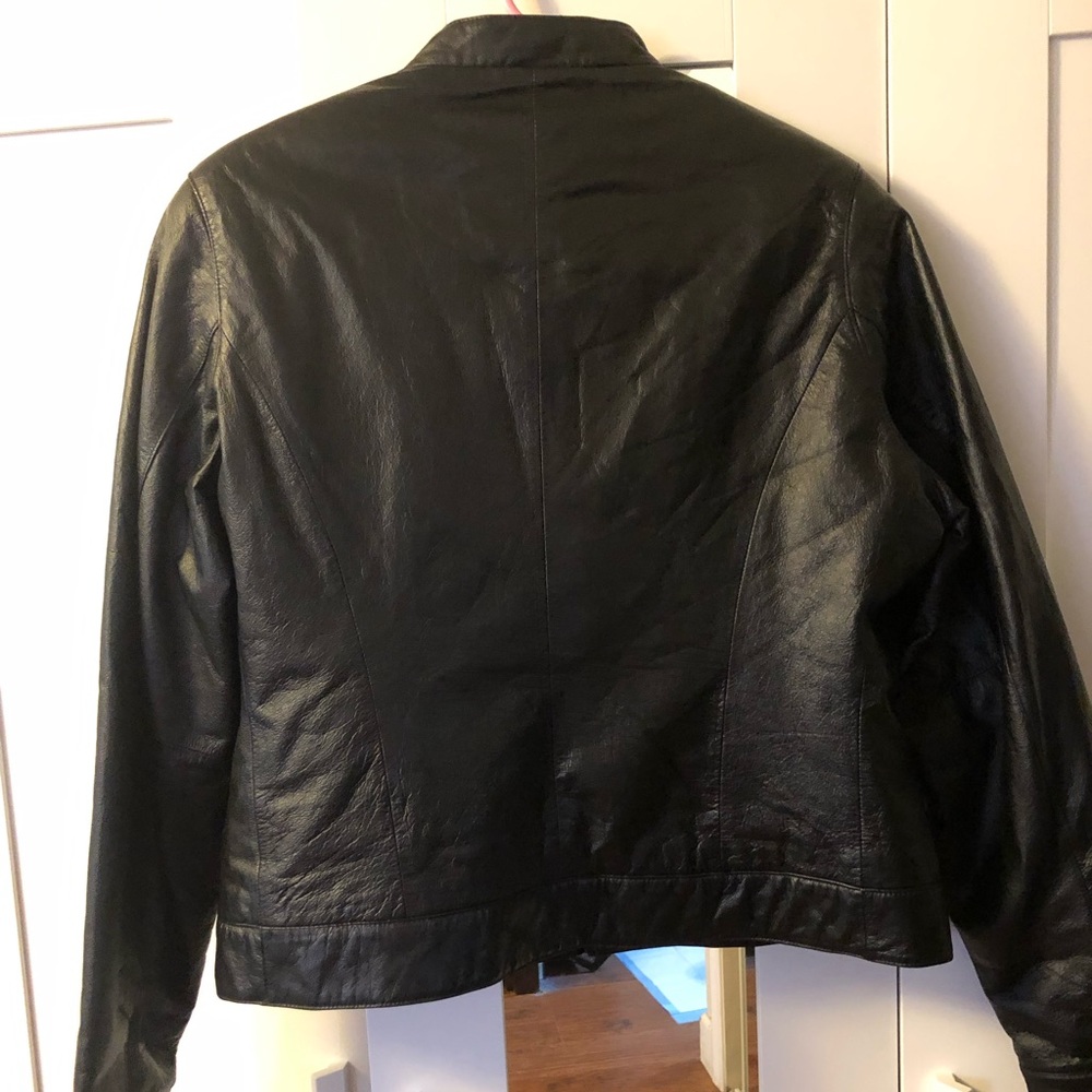 Leather World New York Leather Jacket - Gem